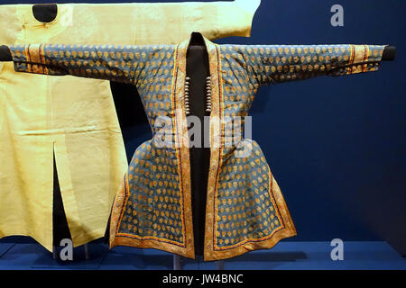 Jacket, Iran, Safavid dynasty, 17th century AD, silk, metal wrapped ...