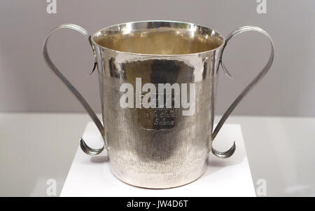 The Francis Skerry Beaker, Jeremiah Dummer, American, c. 1670, silver ...