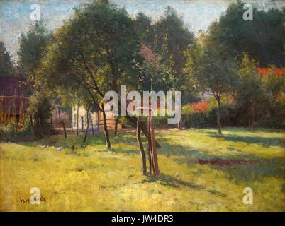 Hermann-Hartwich - Im Obstgarten Stock Photo - Alamy