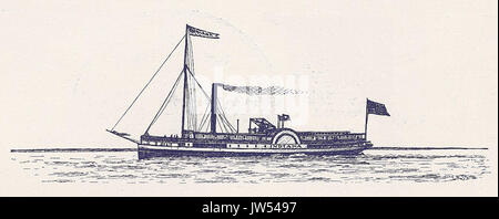 Indiana (steamboat 1841) 01 Stock Photo - Alamy