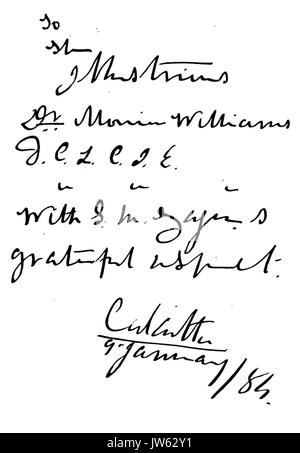 Signature of Rabindranath Tagore Stock Photo - Alamy