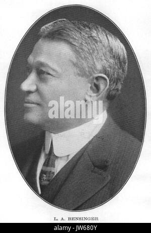 Bensinger, Louis A-Portrait Stock Photo - Alamy