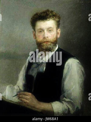 Alfred roll self portrait Stock Photo - Alamy
