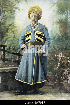 A Circassian in traditional dress Stock Photo - Alamy