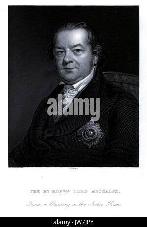 Lord Metcalfe 1 Stock Photo - Alamy