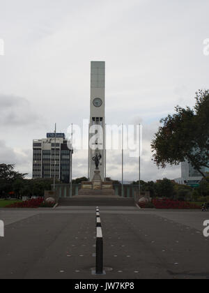 Clock Tower, The Square, Palmerston North, Manawatu, New Zealand Stock ...