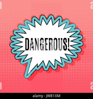Danger, risk, curiosity concept Stock Vector Image & Art - Alamy