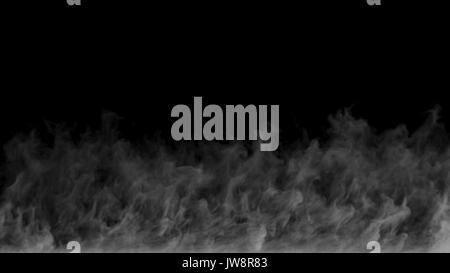 smoke texture rising bottom to top on black background Stock Photo - Alamy