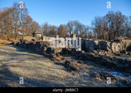 Ruins od medieval monastery (convent). Hovedoya island, Oslo, Norway ...