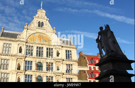 Royal Dutch Theatre in Gent, Belgium Stock Photo - Alamy