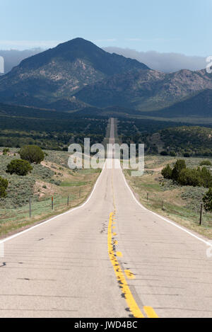 Highway 56 in Western Utah Stock Photo - Alamy