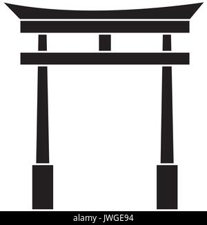 japanese portal isolated icon Stock Vector Image & Art - Alamy