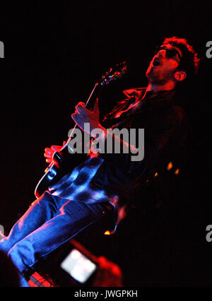 David Macklovitch aka Dave 1 Chromeo performing 2007 Neighborhood Music ...