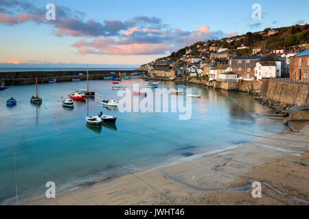 Mousehole Harbour in Cornwall Stock Photo - Alamy