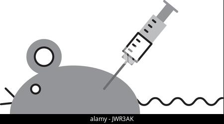 lab mouse with syringe Stock Photo - Alamy