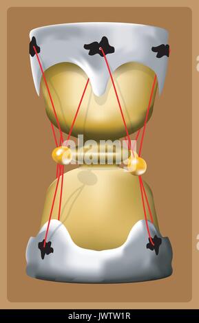 korean drum instrument Stock Vector Image & Art - Alamy