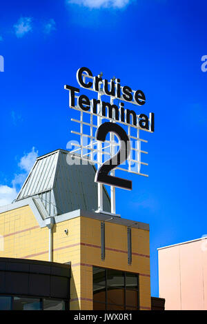 Cruise Terminal 2 building at Port Tampa Bay FL, USA Stock Photo - Alamy