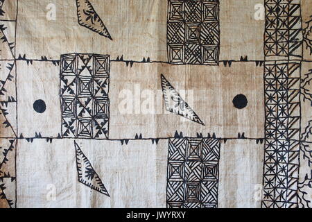 Fijian tapa cloth Stock Photo - Alamy