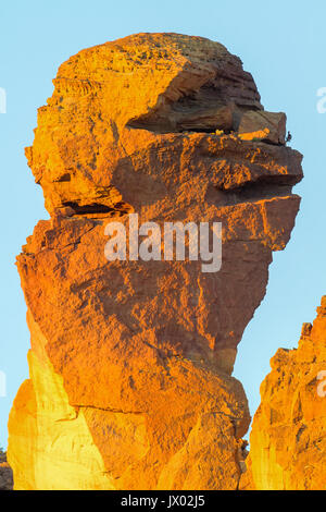 The Monkey Face in Smith Rock State Park near Terrebonne Oregon USA ...