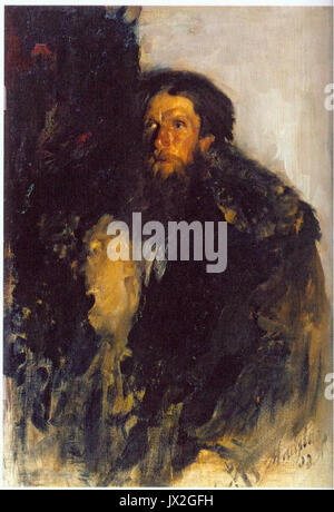 This portrait depicts Andrej Ivanovich Malyavin, a renowned Russian ...
