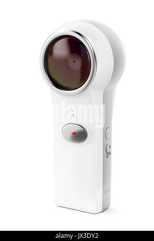 360 camera isolated on white background Stock Photo - Alamy