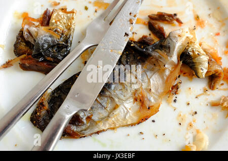 Mackerel Fish Skin Stock Photo - Alamy