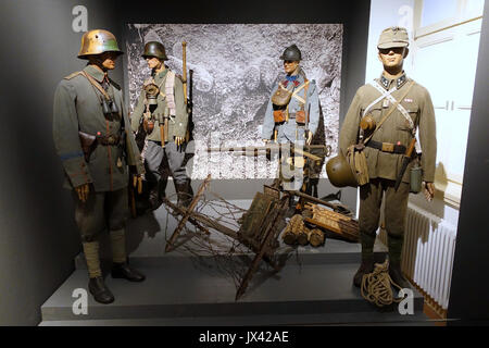 Uniforms of 1 Hanover Inf. Reg. 73, 2 Prague Inf. Reg. 27, 3 Storm ...