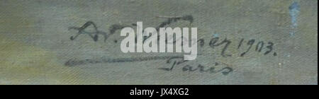 Adolf Wiesner - signatura Stock Photo - Alamy