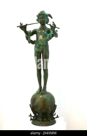 Pan of Rohallion, Charmer of Fish, by Frederick MacMonnies, modeled ...