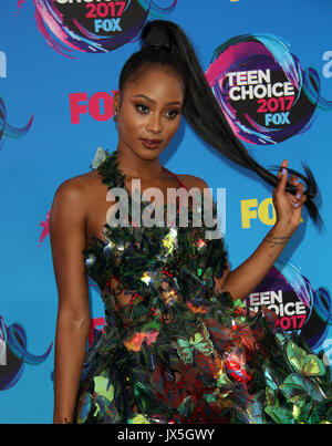 LOS ANGELES - AUGUST 13: Pepi Sonuga at FOX's Teen Choice 2017 at the ...