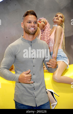 Dom Lever and Jess Shears from ITV2 reality show 'Love Island' during a ...