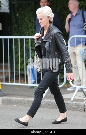 Judy Murray arriving at Wimbledon Featuring: Judy Murray Where: London ...