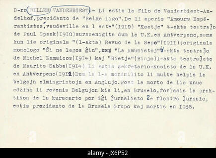 Slipo pri Willem Vanderbiest Stock Photo - Alamy