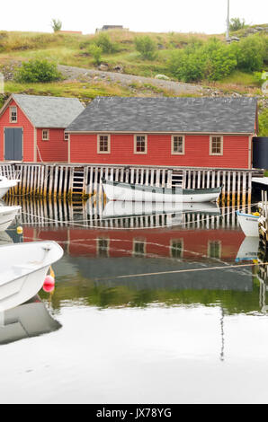 Inner harbour Trinity Bay Newfoundland Stock Photo - Alamy