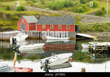 Inner harbour Trinity Bay Newfoundland Stock Photo - Alamy
