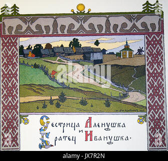 Ivan Bilibin was a Russian illustrator and artist known for his ...