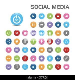 Laptop gear and bubble design, Digital technology communication social ...