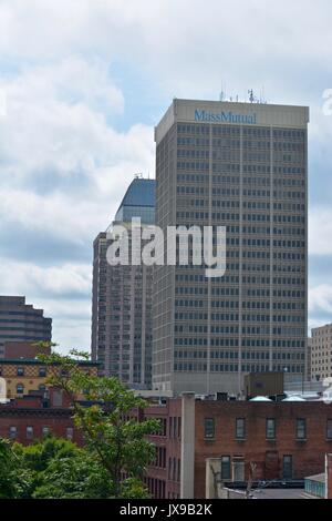 A view of downtown Springfield, Massachusetts Stock Photo - Alamy