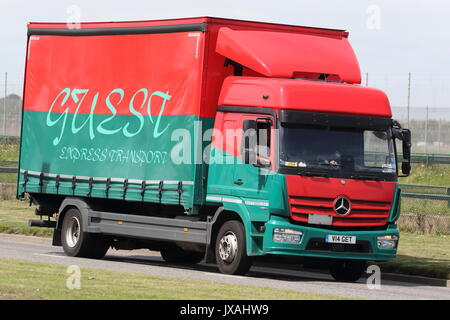 A Guest Express Transport truck near London Heathrow Airport. UK Stock ...