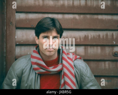 Männer Portrait, 1980er. Men´s portrait, 1980s Stock Photo - Alamy