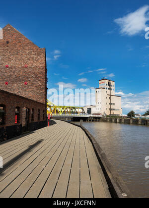 UK, England, Yorkshire, Hull, Shotwell tower, Gamebore cartridge ...