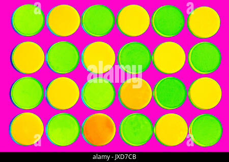 Colored plastic counters in srudio setting Stock Photo - Alamy