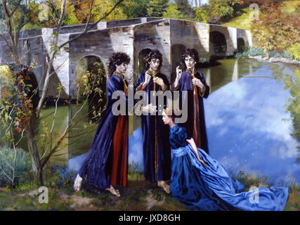 Holy Trinity. God as three consubstantial persons. The Father, the Son ...