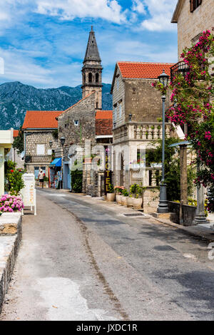 The beautiful village of Perast in Montenegro Stock Photo - Alamy