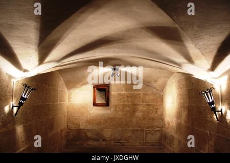 Roof Shapes in Malta, curves and lighting and red rose centre Stock ...