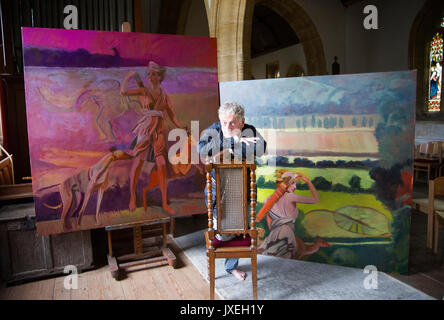 The Church of St James the Great, Longburton, Dorset, UK. 16th Aug ...