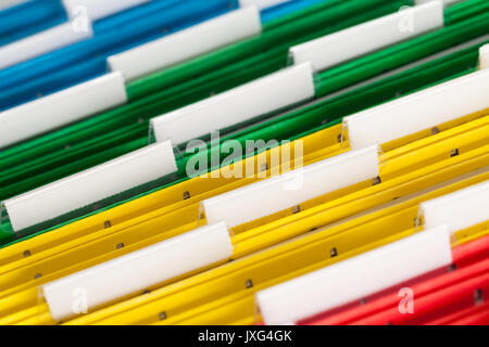 Close up of files, documents and isolated on pink background with free ...