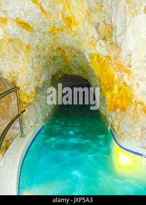 Cave bath of Miskolctapolca, Miskolc, Hungary Stock Photo - Alamy