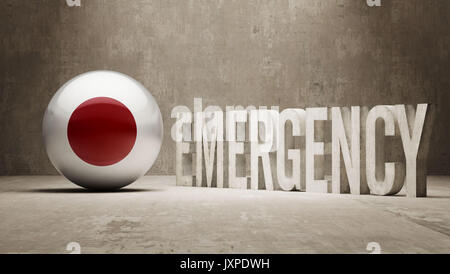 Japan High Resolution Emergency Concept Stock Photo - Alamy
