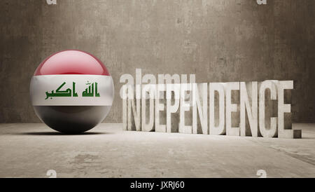 Iraq High Resolution Independence Concept Stock Photo - Alamy